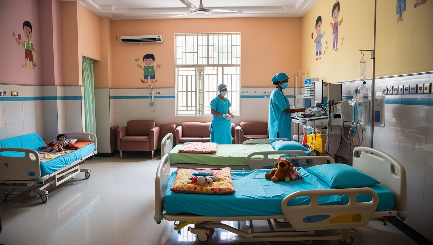 General Bed (Child) : IPD Service - The Dhaka Islamia General Hospital ...